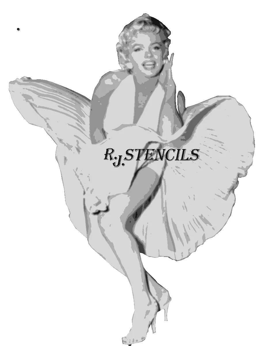 Marilyn Monroe Multi Layer Stencil