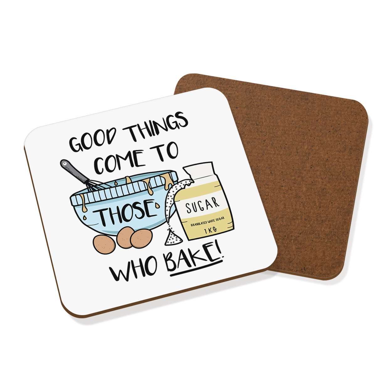 Bon Things Venons Pour Ces Who Cuire dessous de Verre - Cuisinière Chef ...