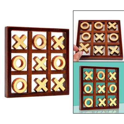 Tic Tac Toe Fun Intelligent Board Game XO Chess Parent-Child for Family ...