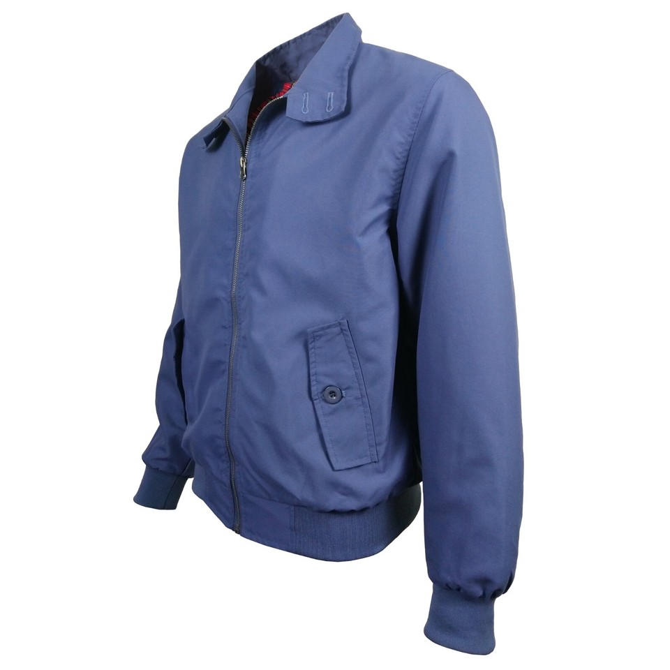 Mens Classic Location Mod Coat Jacket Tartan Lining Soft Lightweight ...