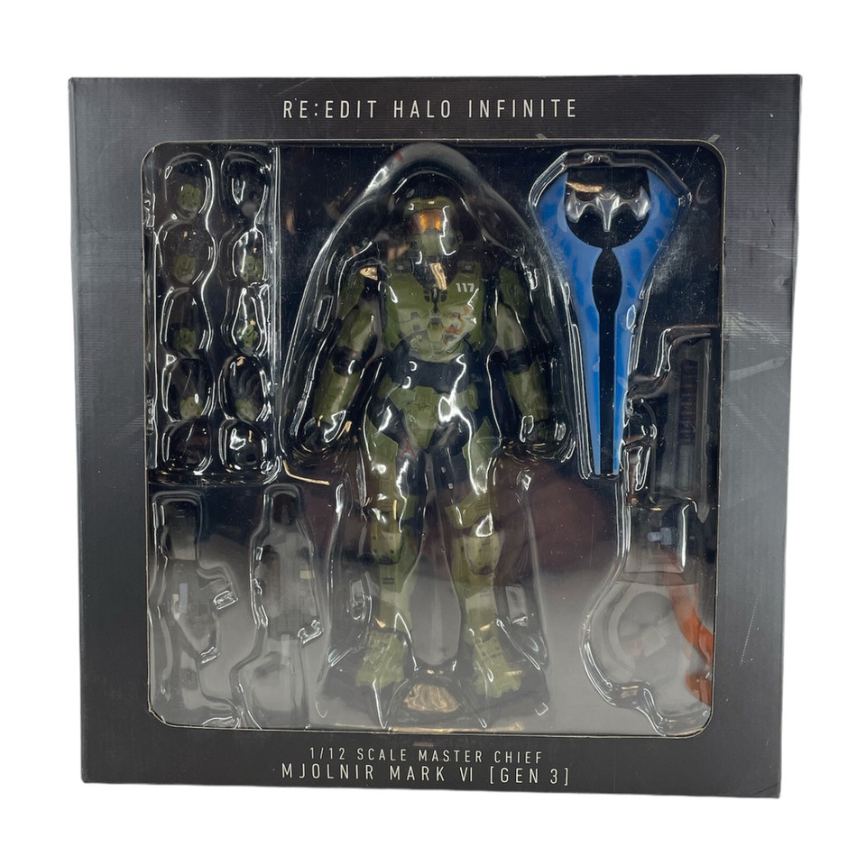 Halo Infinite Master Chief Mjolnir MK VI [GEN 3] 6" Action Figure w ...
