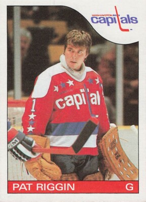 PAT RIGGIN 1985-86 TOPPS HOCKEY #136 | eBay