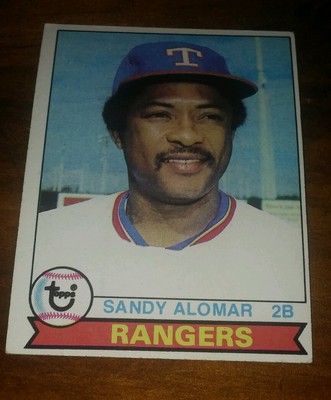 RANGERS SANDY ALOMAR 1979 TOPPS CHROME #144 | eBay