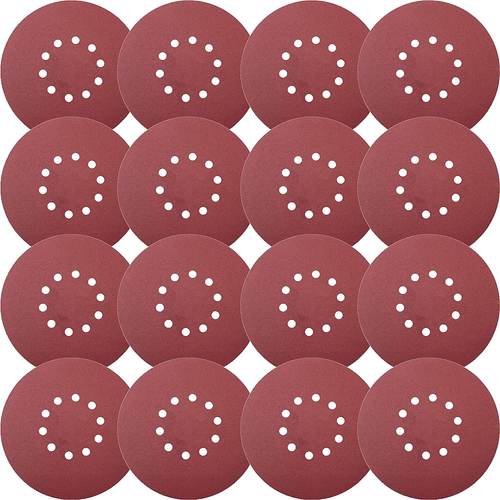 50 Pack Premium 9" Drywall Sanding Discs Set- 60 80 120 150 240 Grits 9 ...
