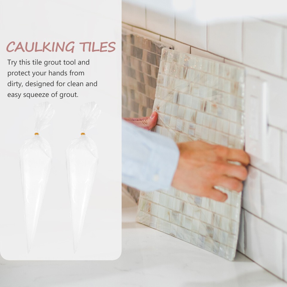 50Pcs Tile Grout Grout Bag Brick Cement Bag Concrete Bag | eBay