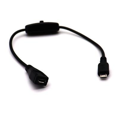 Micro 5 Pin Power Cable - USB Micro 5 Pin Male to Female ON/Off Switch ...