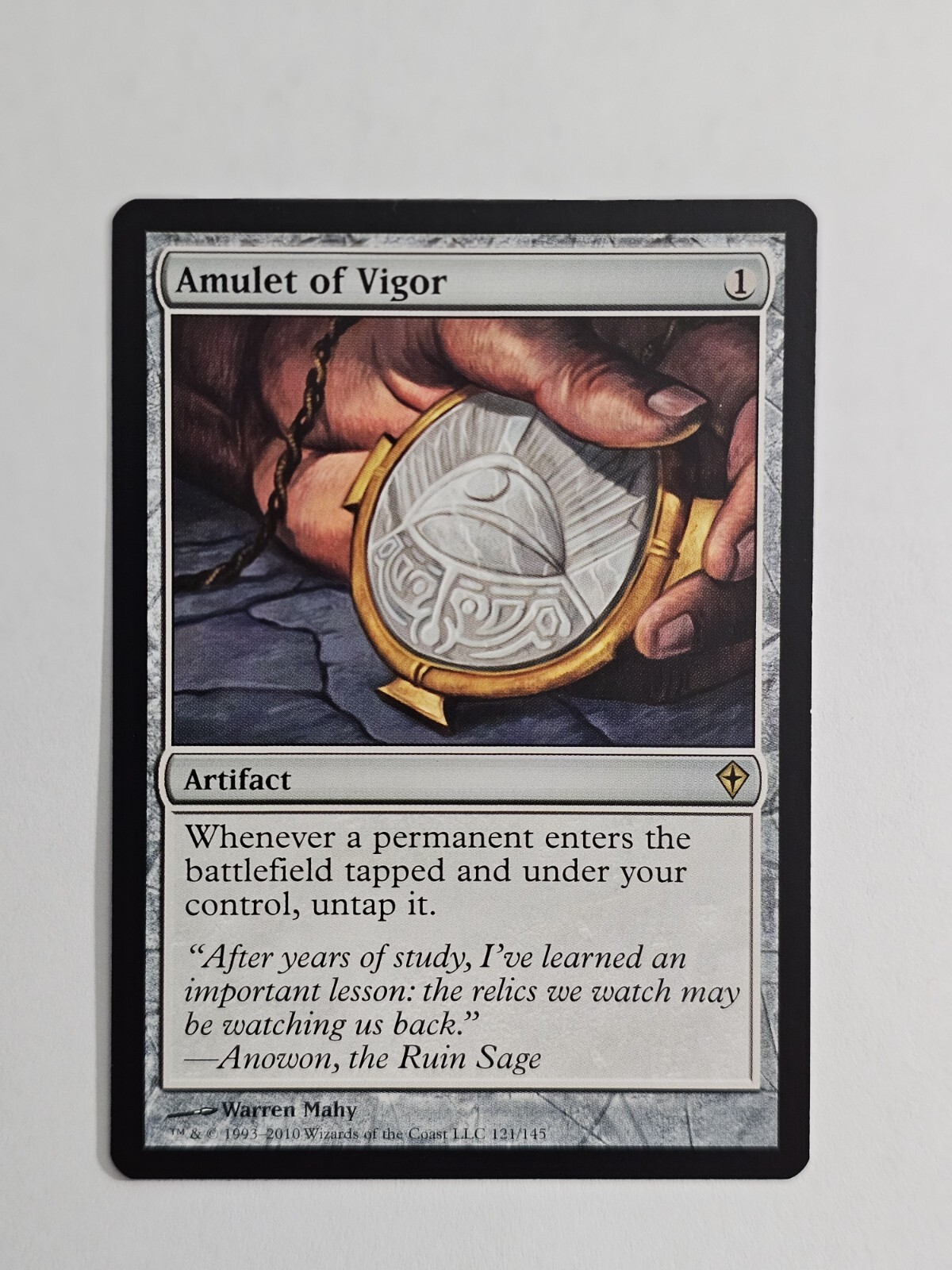 MTG Amulet of Vigor x1 Worldwake 121/145 Regular Rare NM | eBay
