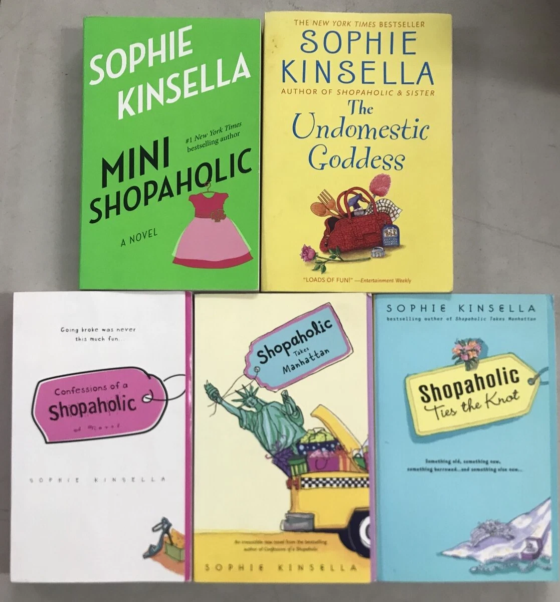 Shopaholic Covers