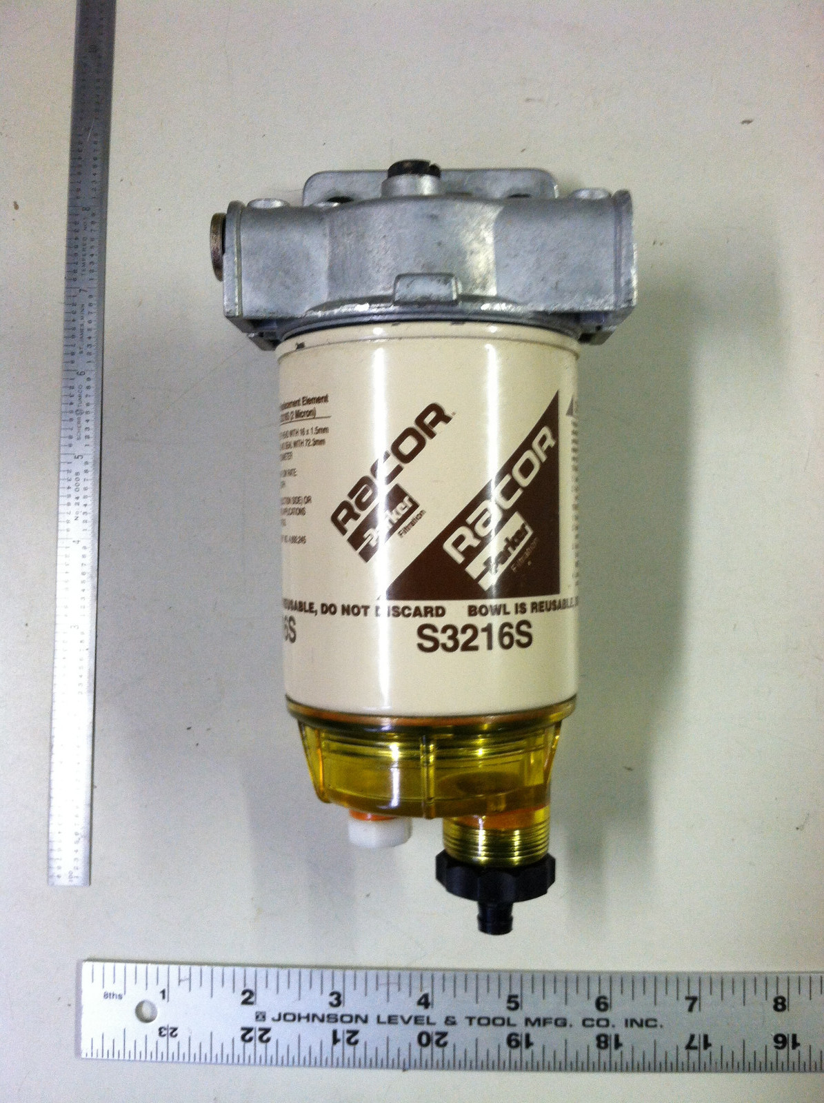 Parker Hannafin Racor Filter Assembly 130R T-16S / 5-45-4997 4330-01 ...