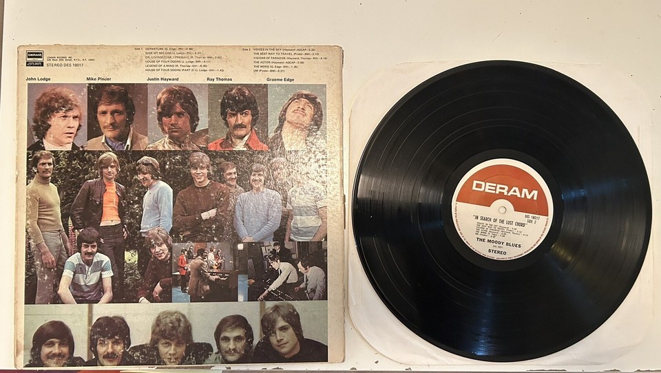 The Moody Blues In Search Of The Lost Chord Deram DES 18017 LP Record ...