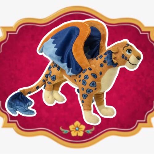 Disney Store SKYLAR Jaquin Plush Doll Elena of Avalor Jaguar Eagle 15 ...