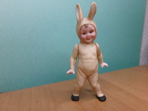 Antique Dolls Germany doll child bunny children in costume 1910 ...