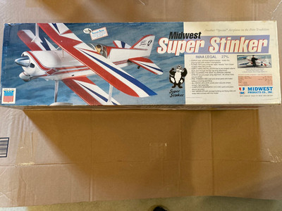Midwest Pitts Super Stinker RC Model Airplane Kit- NIB | eBay
