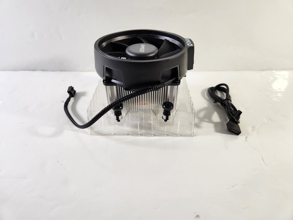 AMD Wraith Spire RGB LED Light Socket AM4 CPU Cooler with Copper Base ...