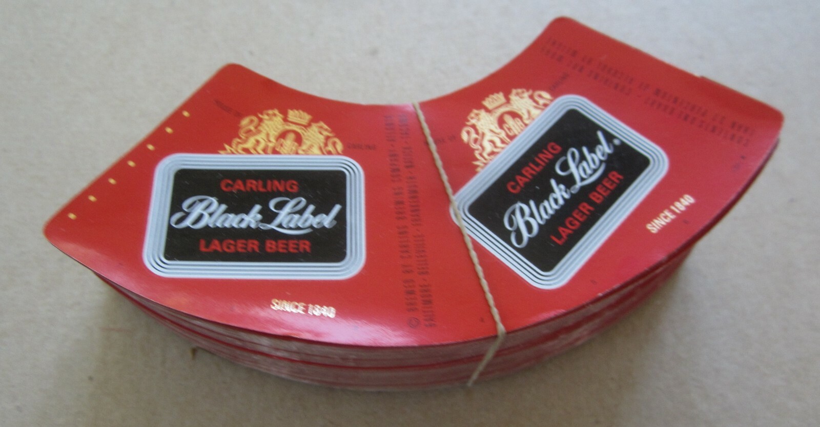 Wholesale Lot of 500 Old Vintage - Carling BLACK LABEL - BEER LABELS ...