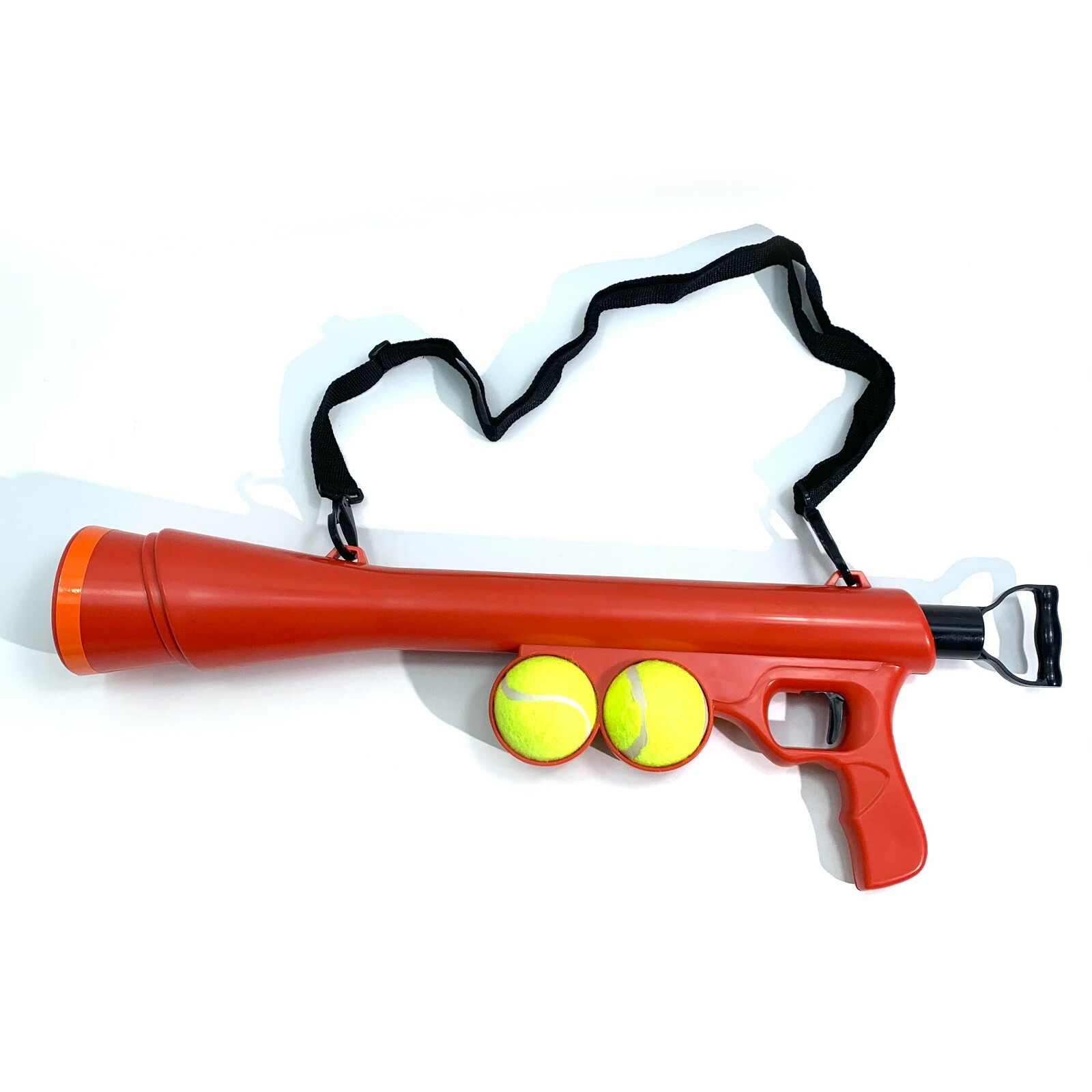 Pet Tennis Ball Launcher Cannon for Dogs 89cm - Supplied with 2 Tennis ...