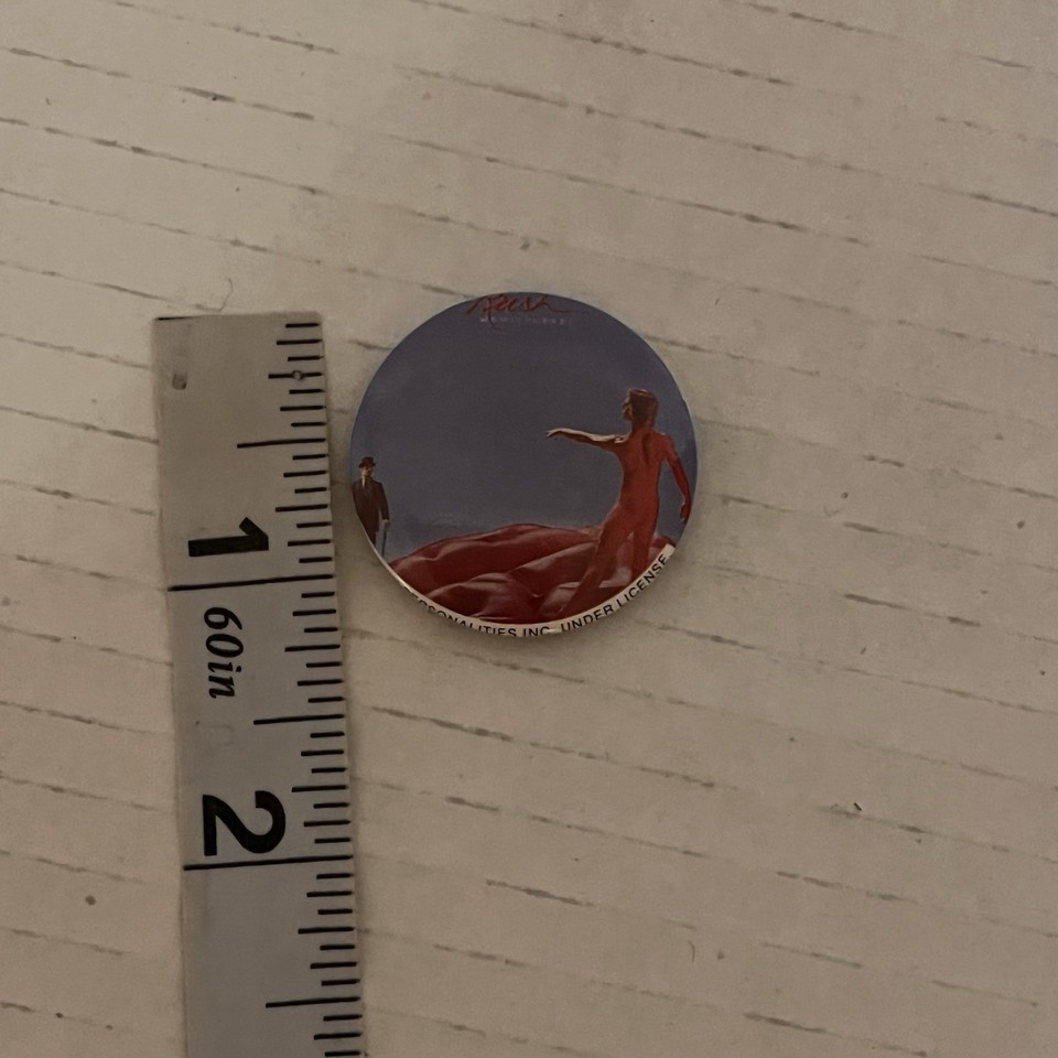 RUSH Hemispheres Pin Vintage Early 80's Pinback Button Badge ...