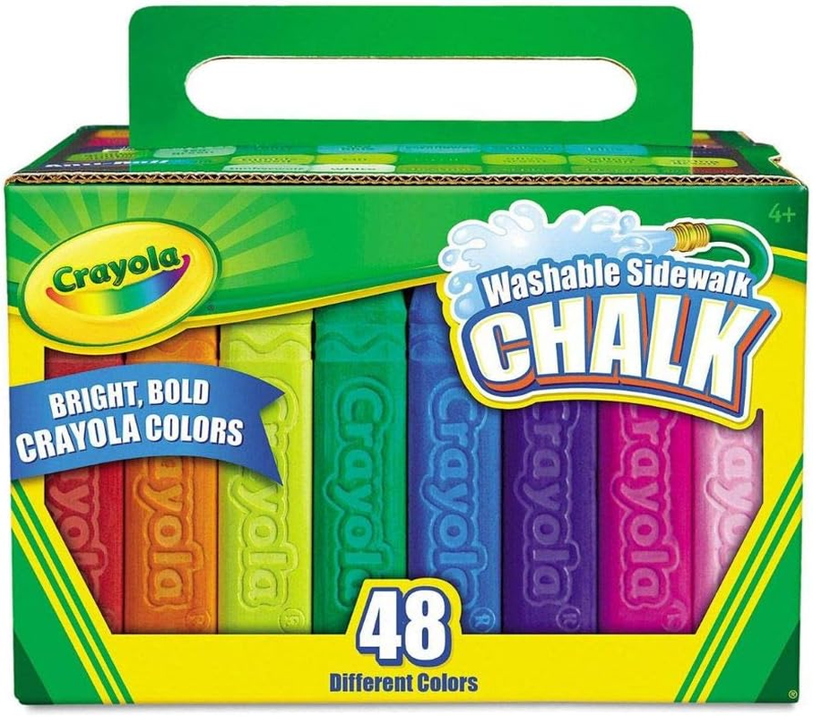 Washable Sidewalk Chalk, Creative Outdoor Art, Perfect for Outdoor Kids ...