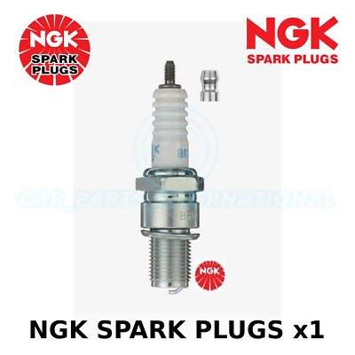 NGK Yellow Box Spark Plug - Stk No: 5880 - Part No: BR10ECS - x1 | eBay UK