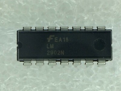 LM2902N FSC IC INST AMP 4 CIRCUIT 14DIP 8 PIECES | eBay