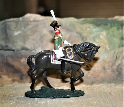 ANI TOYS, NAPOLEONIC WARS, FRENC ARMY MOUNTED INFANTRY OFFICER 54MM ...