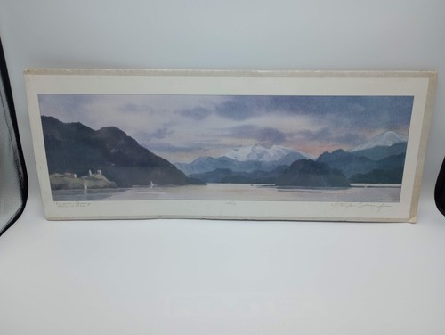 Nancy Taylor Stonington 1994 Inside Passage Print Signed Numbered 439/ ...