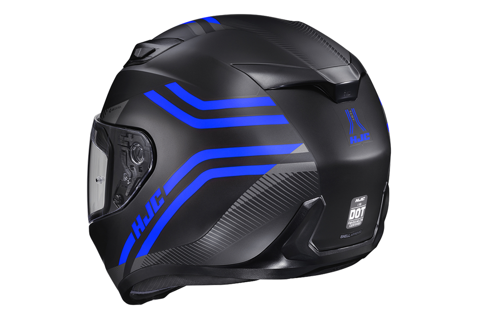 HJC i10 Strix Motorcycle Helmet Blue 4X 4XL XXXXL XXXX DOT i-10 | eBay