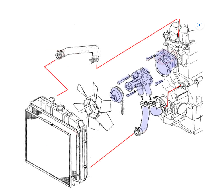 NEW YANMAR WATER PUMP CONVERSION KIT FITS: YM1700, 2TR17 | eBay