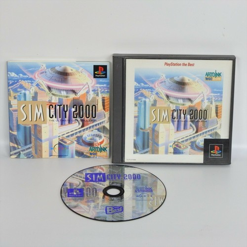 SIM CITY 2000 The Best PS1 Playstation ccc For JP System p1 | eBay