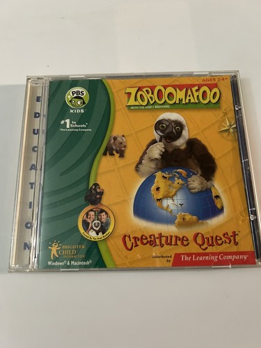 Zoboomafoo Creature Quest PC CD Rom | eBay