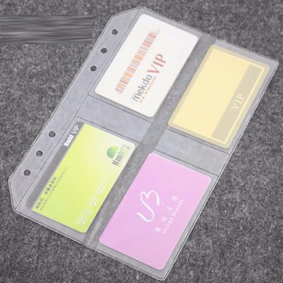 A5 Size Plastic Business Credit Name Card Holder Insert Refill ...
