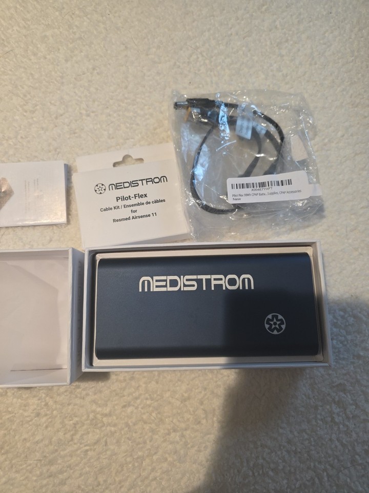 Medistrom Pilot-Flex CPAP Battery Backup & Cable Kit for AirSense 11 ...