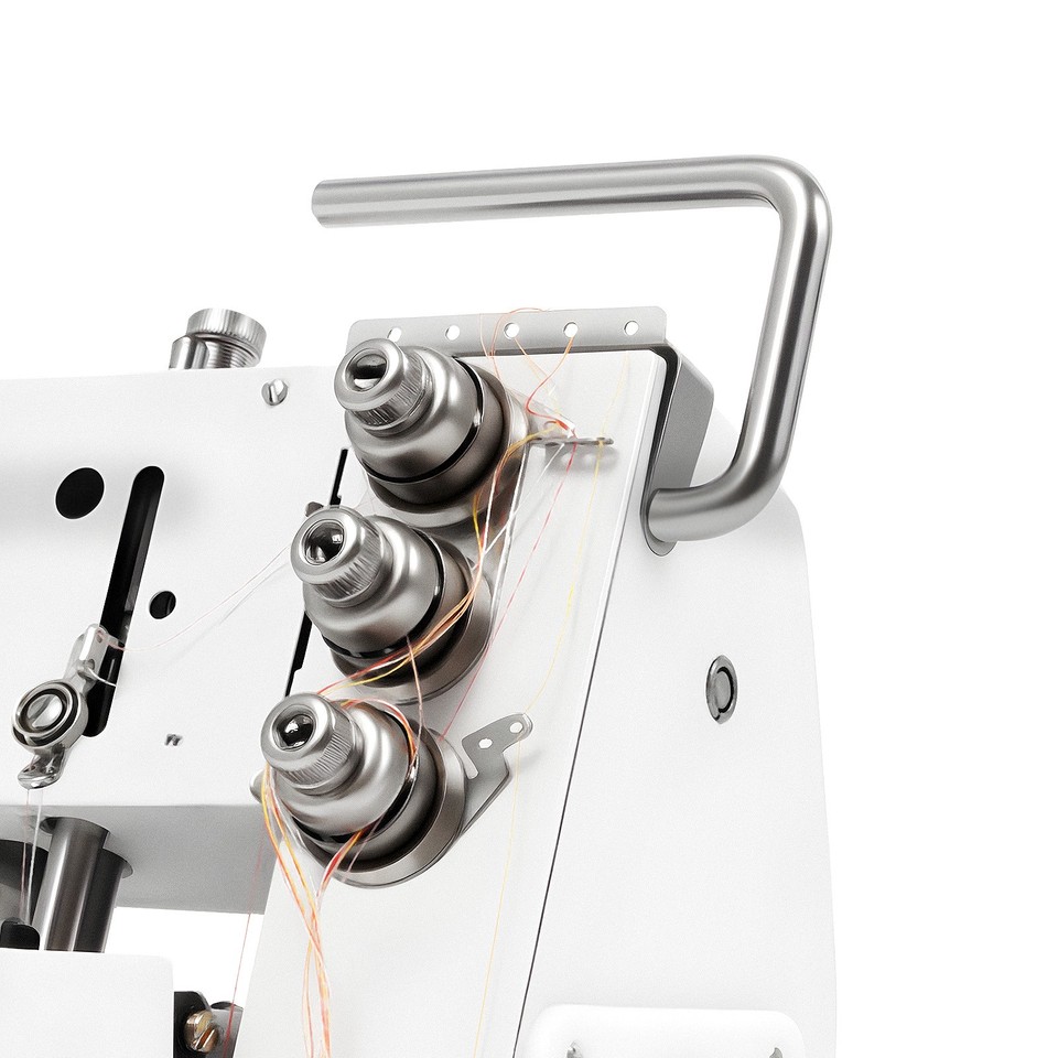 Professional 4 Thread Serger Overlock Sewing Machine 4-Line w/ Foot ...