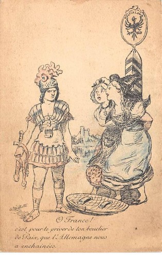 Illustrateur - n°88496 - Wilette - O France ! C'est pour te priver de ...