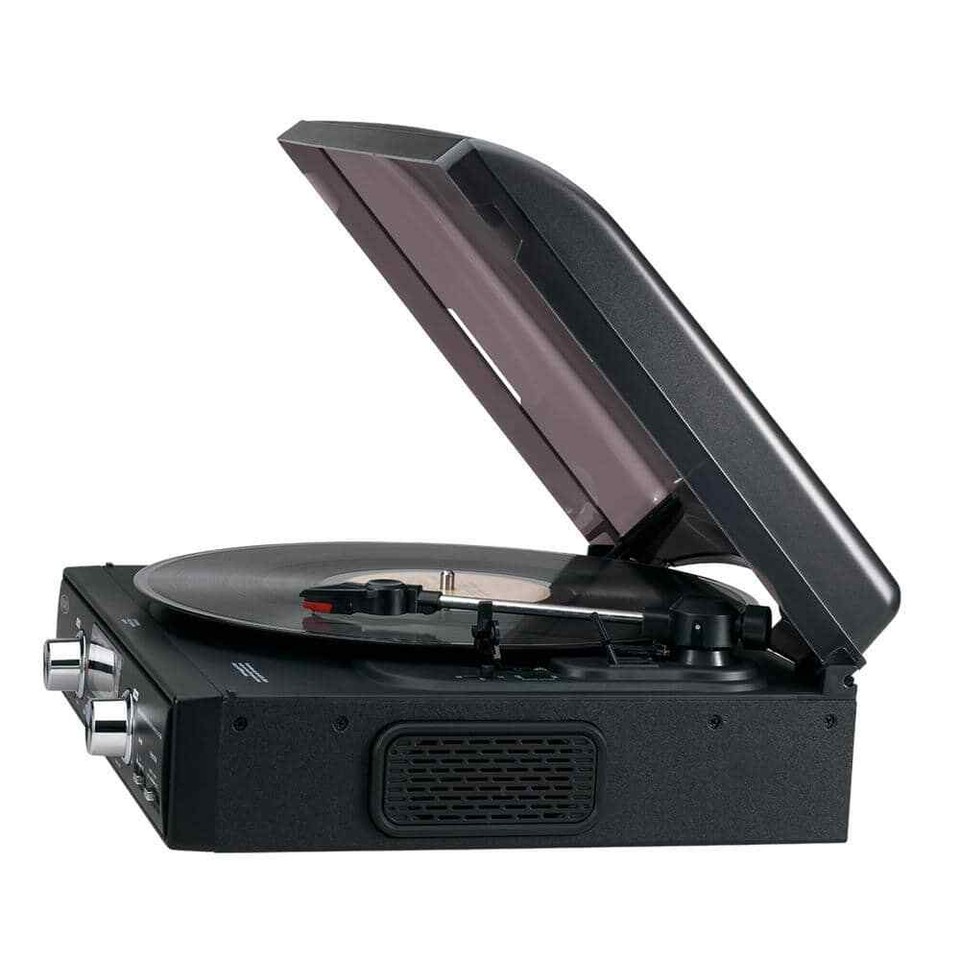 Stereo Turntable Digital 3-Speed with MP3 Encoding AM/FM Receiver ...