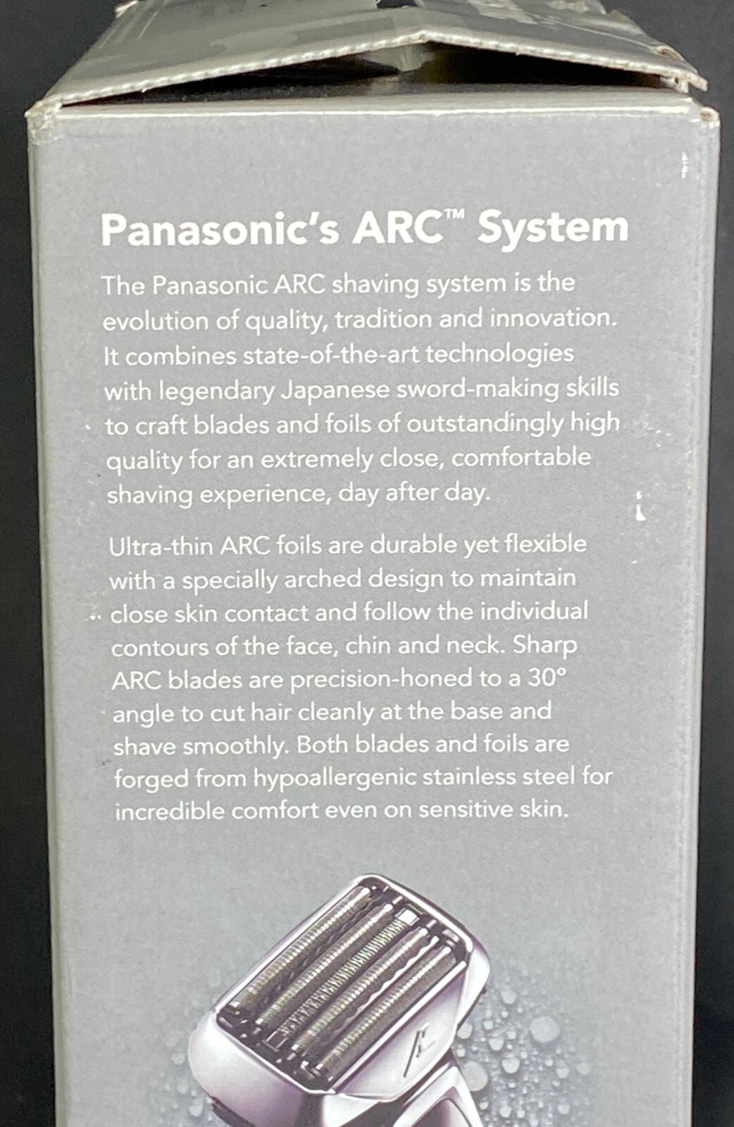 Panasonic LV65S Arc5 Men's 5-Blade Cordless Electric Razor with Shave ...