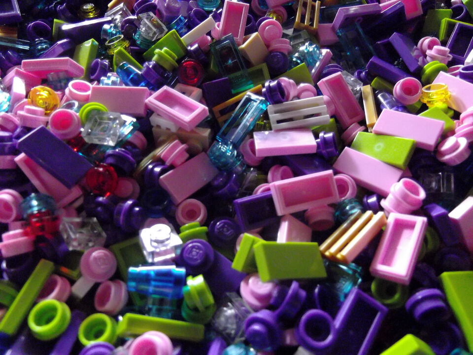 1000+ LEGO GIRL FRIEND LEGOS SMALL DETAIL PIECES FROM HUGE BULK LOT ...