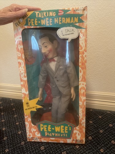 Pee-Wee Herman Vintage 1987 Matchbox - Talking Pull String Doll 18" W ...