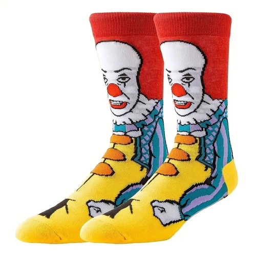 Mens Unisex Horror Movie Cartoon Novelty PENNYWISE Clown IT Character ...