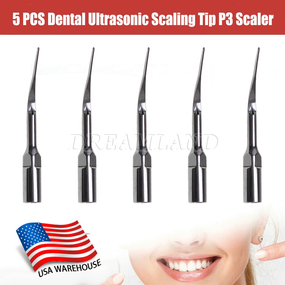 10x Dental Ultrasonic Perio Scaler Tips Fit EMS /DTE SATELEC Scaler ...