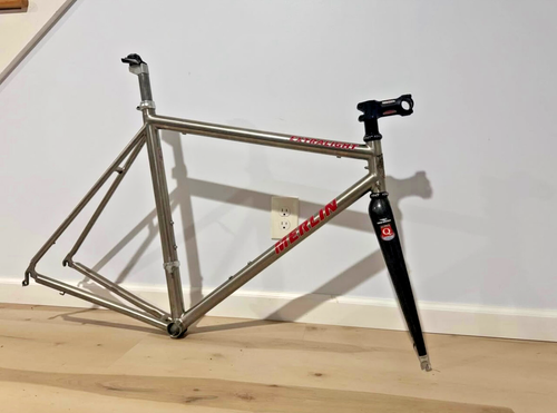 Merlin Extra Light Titanium Frameset 55cm | eBay