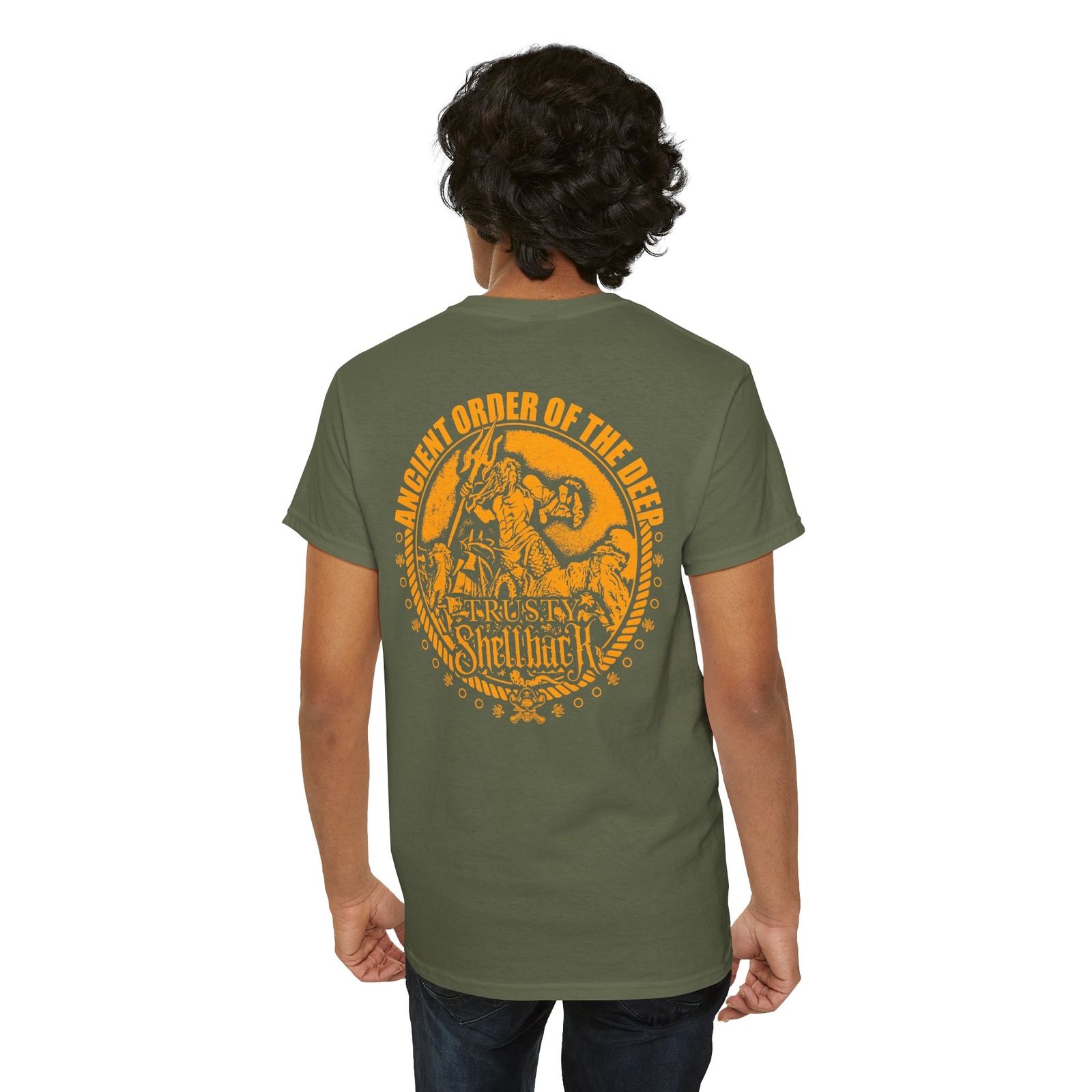 NEW U.S. Navy Trusty Shellback Challenge Tee | eBay