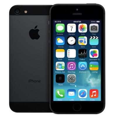 Apple iPhone 5 Black Unlocked 16GB 1GB RAM Touchscreen IOS Smartphone ...