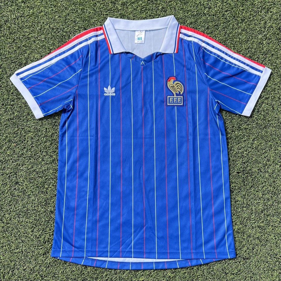 France 1982 Home Alain Giresse #12 Men’s L | eBay
