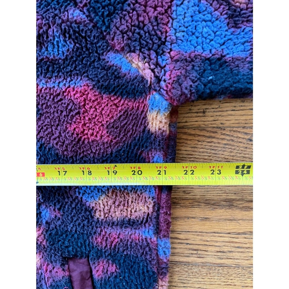 Columbia Mountainside Multicolor Heavyweight Fleece Jacket Top Mens ...