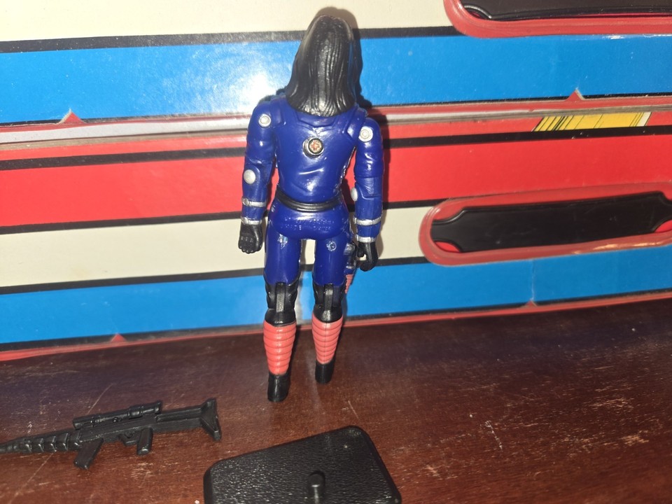 Vintage 1997 Gi Joe Baroness Blue Figure Cobra Command Team Mint | eBay