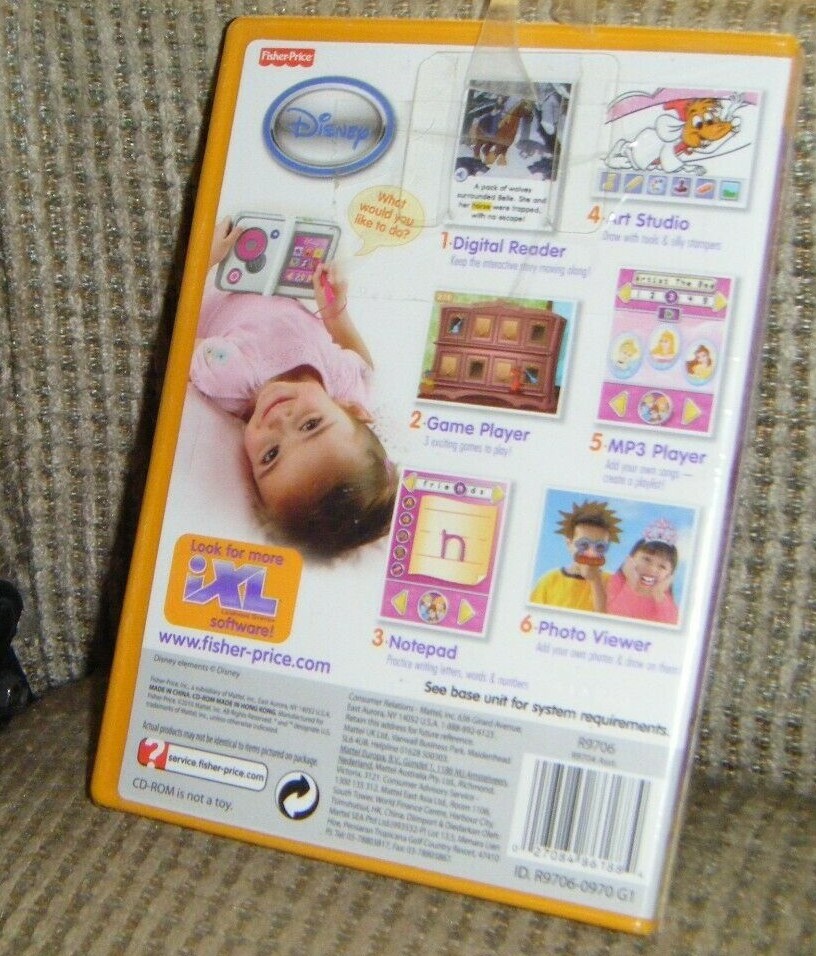 2012 DISNEY PRINCESS iXL Learning System Game NEW & SEALED Fisher Price ...