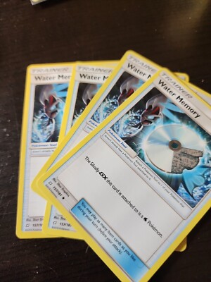 4x Water Memory 157/181 Team Up Pokemon TCG Card NM p8 | eBay