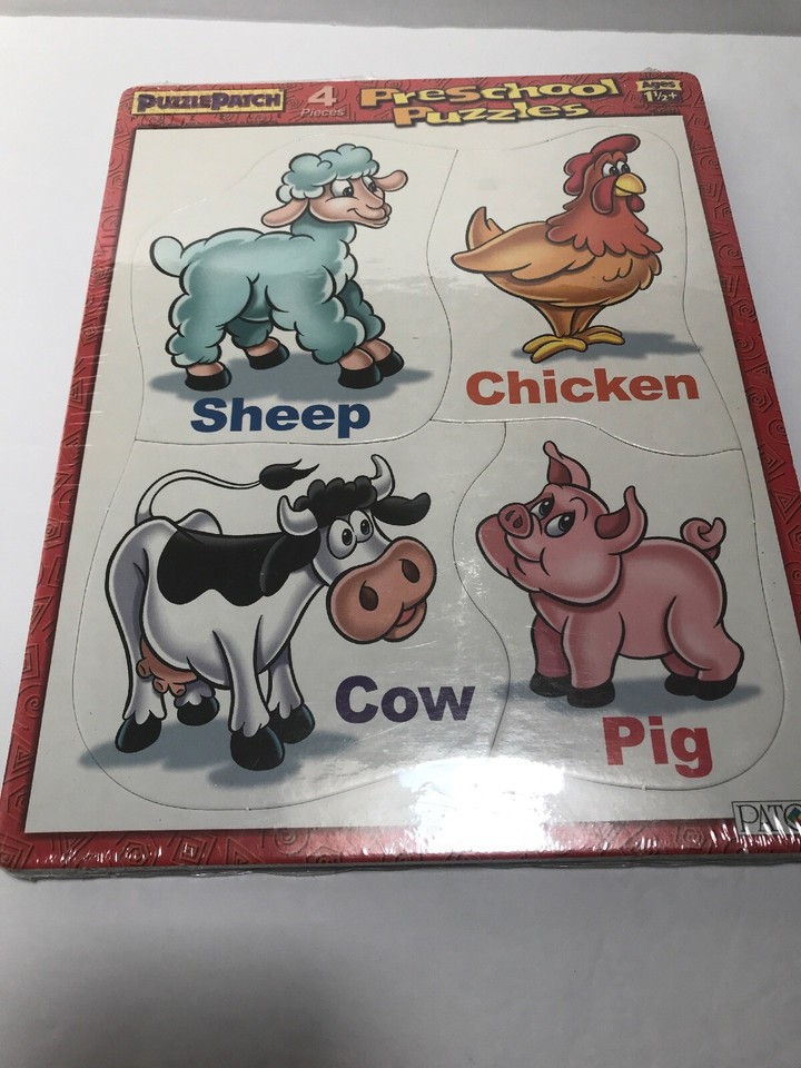 Puzzle Patch Set of 3. Pre School Puzzles. Age 1 1/2+. New | eBay