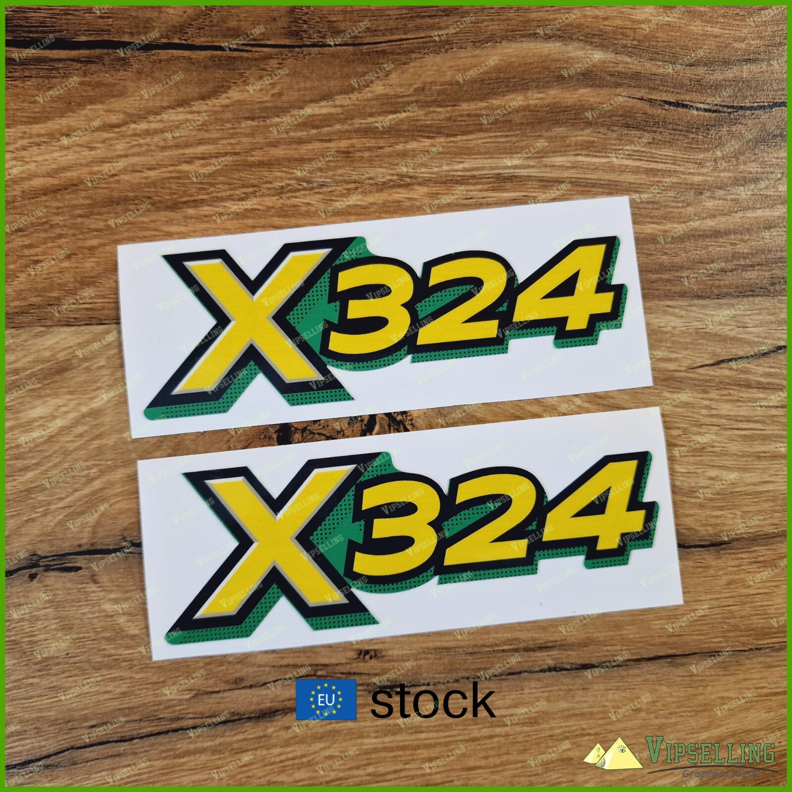 Lower Hood Decals Stickers Set for X324 tractors M152344 Part | eBay